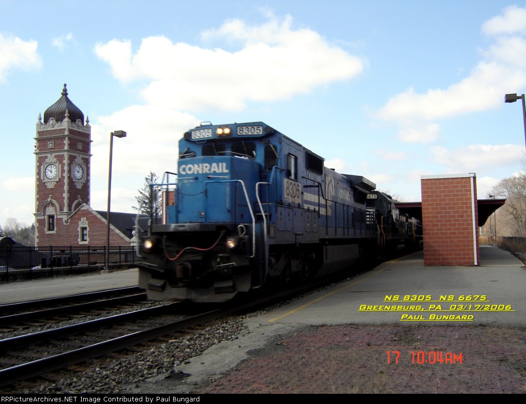 NS 8305 C40-8 NS 6675 SD60 03/17/2006